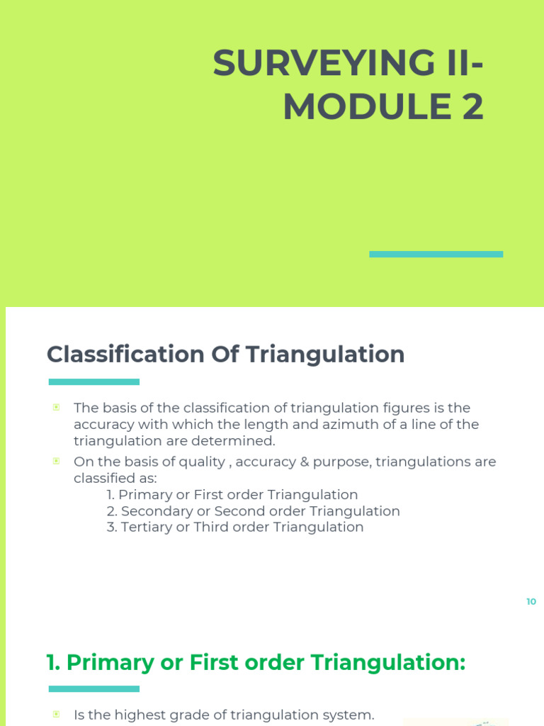 Surveying Ii - Module 2-9-14 | PDF | Technology & Engineering