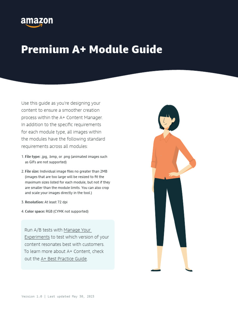 Guide To Premium A+ Content Module | PDF | Brand | Computing