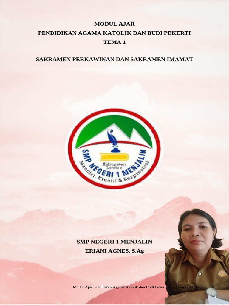 TEMA 1 - Sakramen Perkawinan Dan Sakramen Imamat-1 | PDF