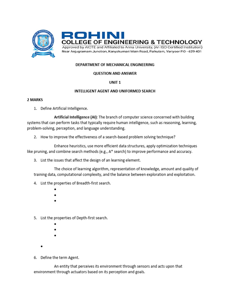 Aiml 2 N 13 Marks | PDF