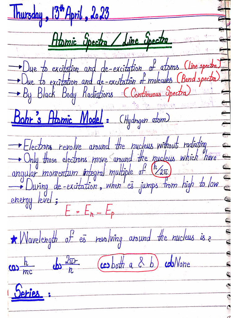 Atomic Structure + Nuclear Physics | PDF