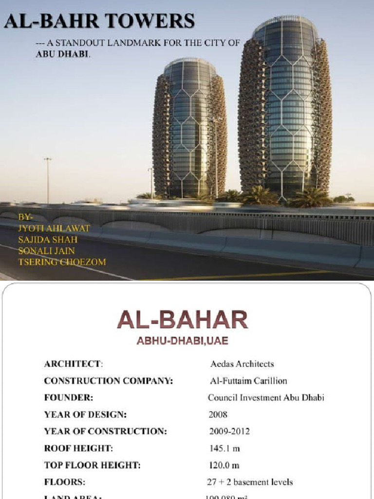 Al - Bahr Towers | PDF