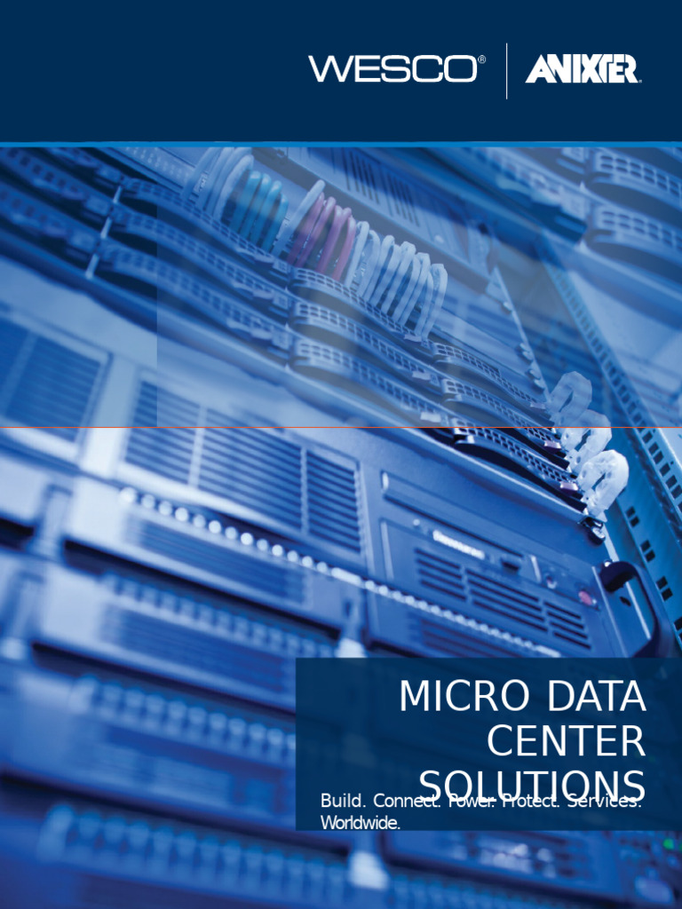 Anixter Micro Data Center Brochure en | PDF