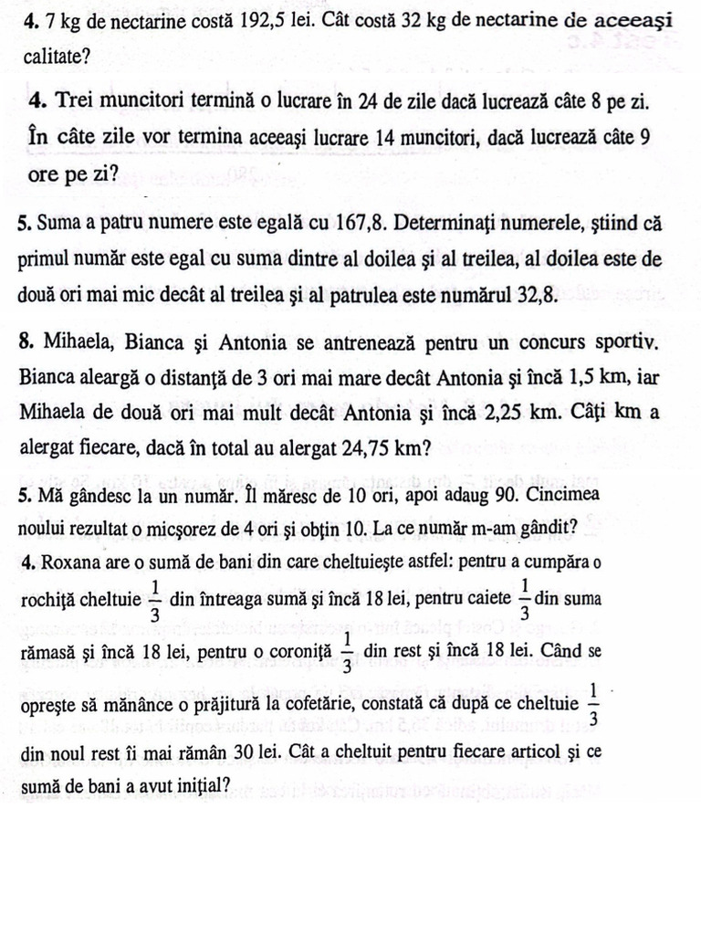 Fisa Fractii Zecimale Metode Aritmetice | PDF