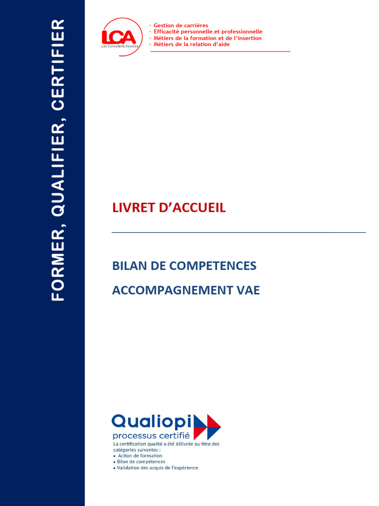 Livret Accueil 2021 BC Et VAE | PDF