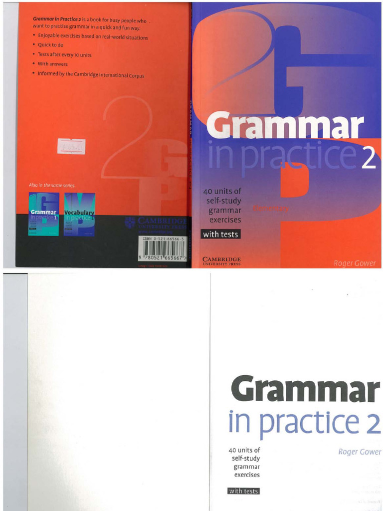 Grammar in Practice Pre-Int | PDF