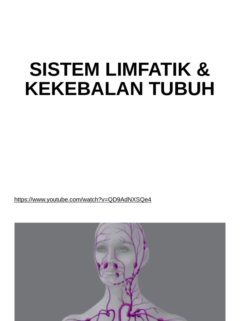 Siste Limfatik Dan Kekebalan Tubuh | PDF