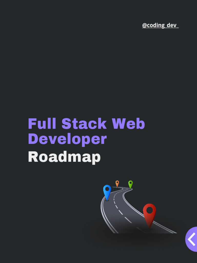 Full Stack Dev Roadmap | PDF