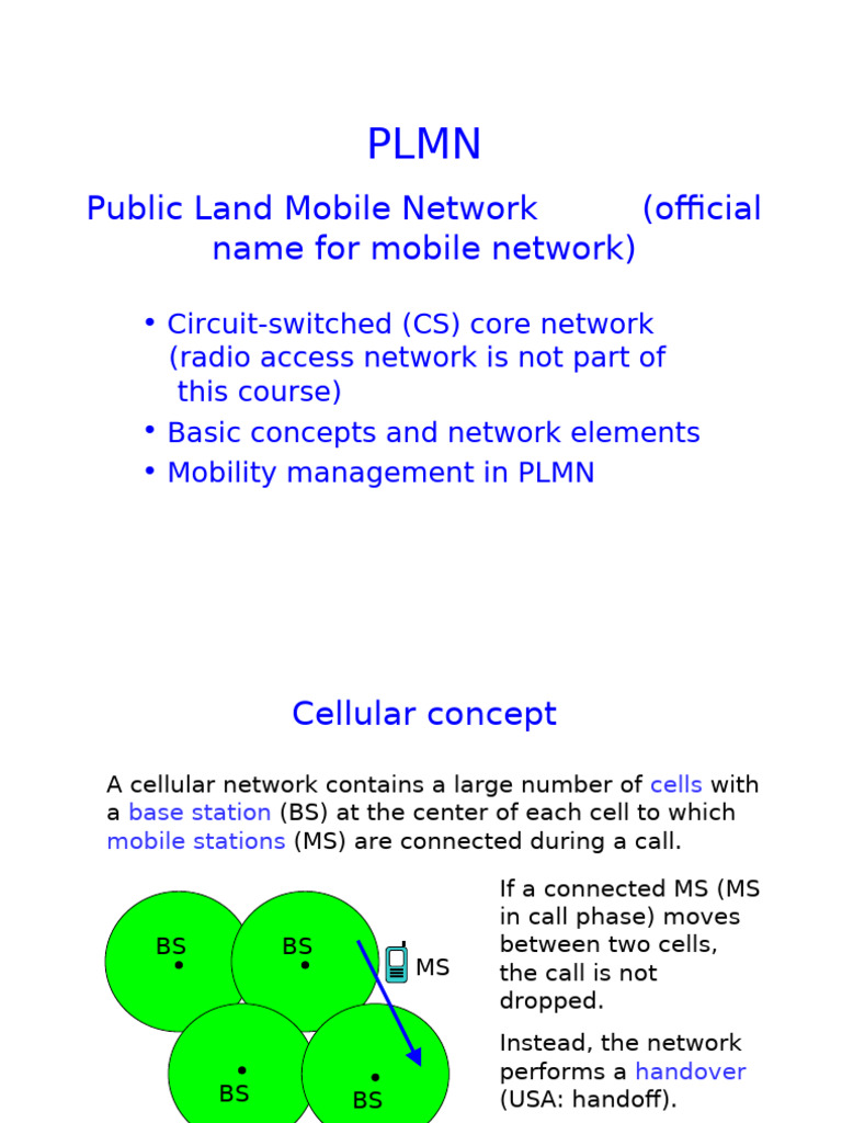Lec#6 - PLMN - 2 | PDF