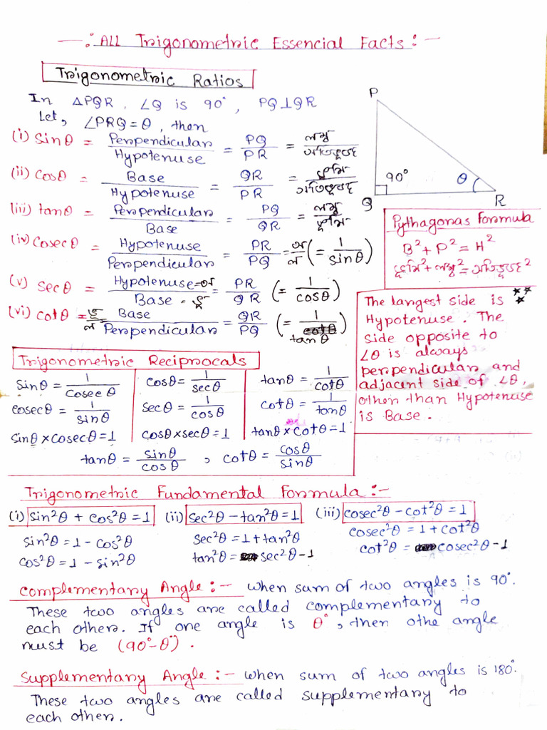 Trigonometric Formula KuFFnKz | PDF