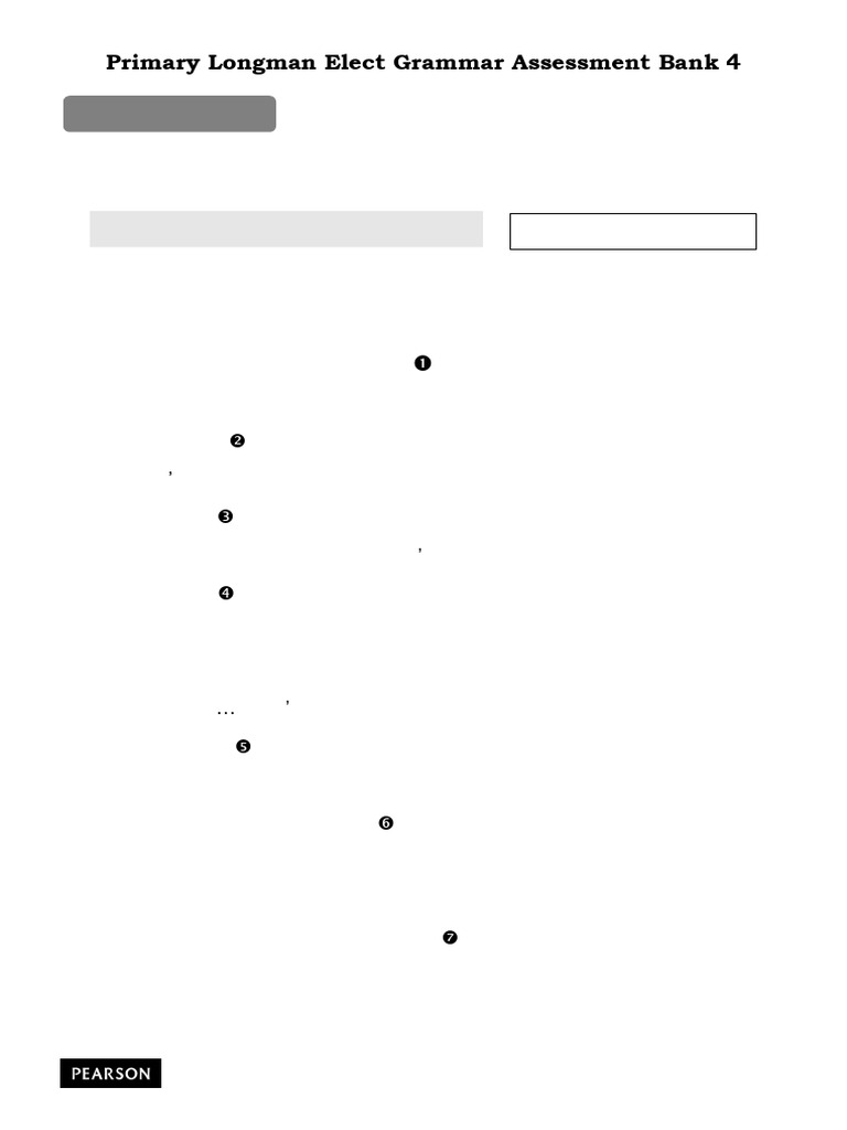 P4_Eng_Worksheet 33 | PDF