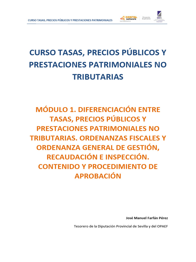 M1 - Tasas - Jose Manuel Farfan - 1ed | PDF