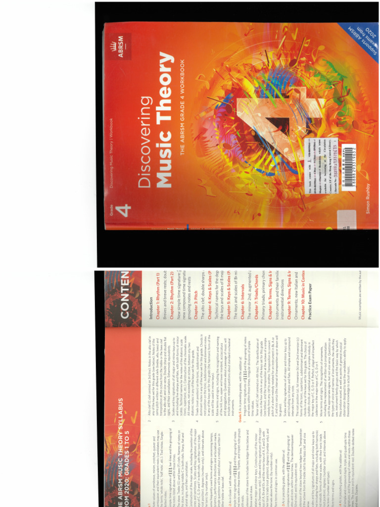 Grade 4 Music Theory | PDF