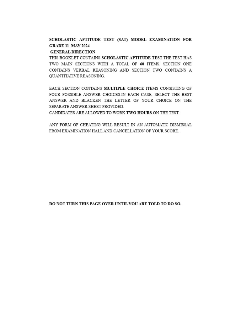 Sat Model | PDF