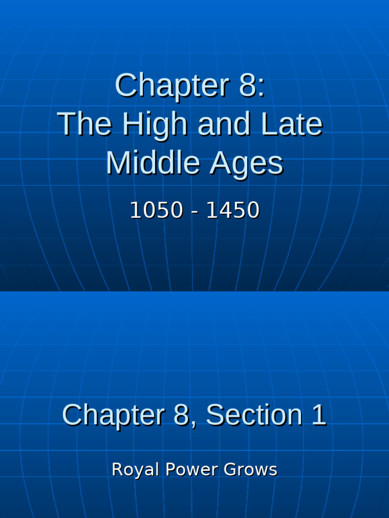 Chapter - 8 - High - and - Late - Middle - Ages 222 | PDF