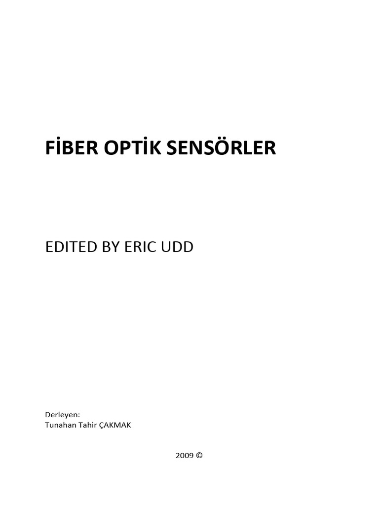 Fiber Optik Sensorler Pdf