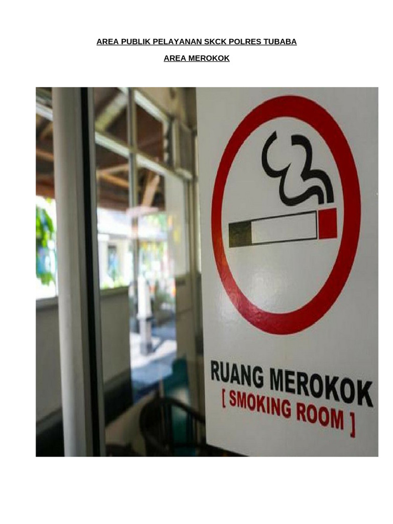 Area Merokok | PDF