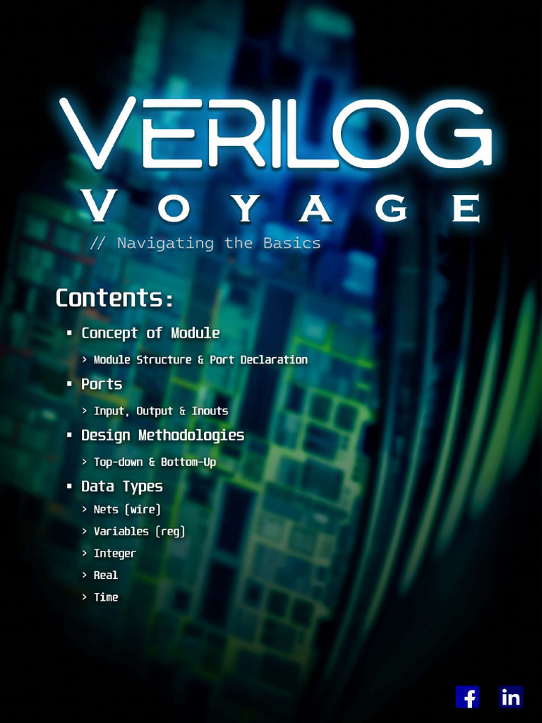 (Verilog - 1) Module & Data Types | PDF