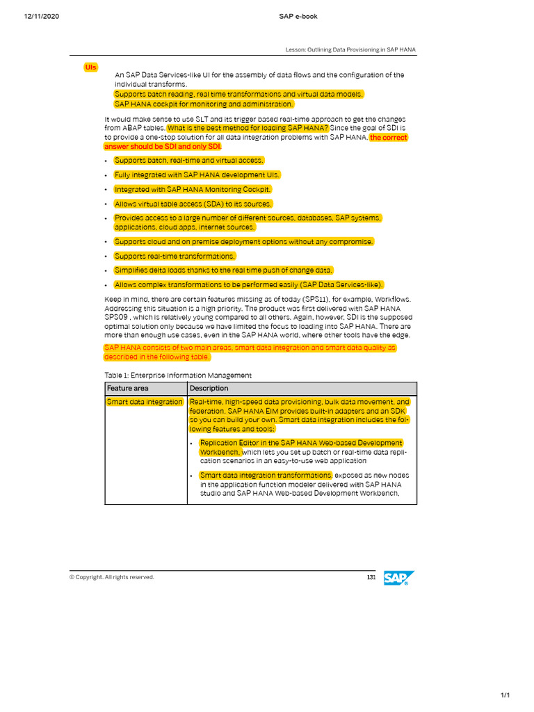 The Correct Answer Should Be SDI and Only SDI.: Lesson: Outlining Data ...