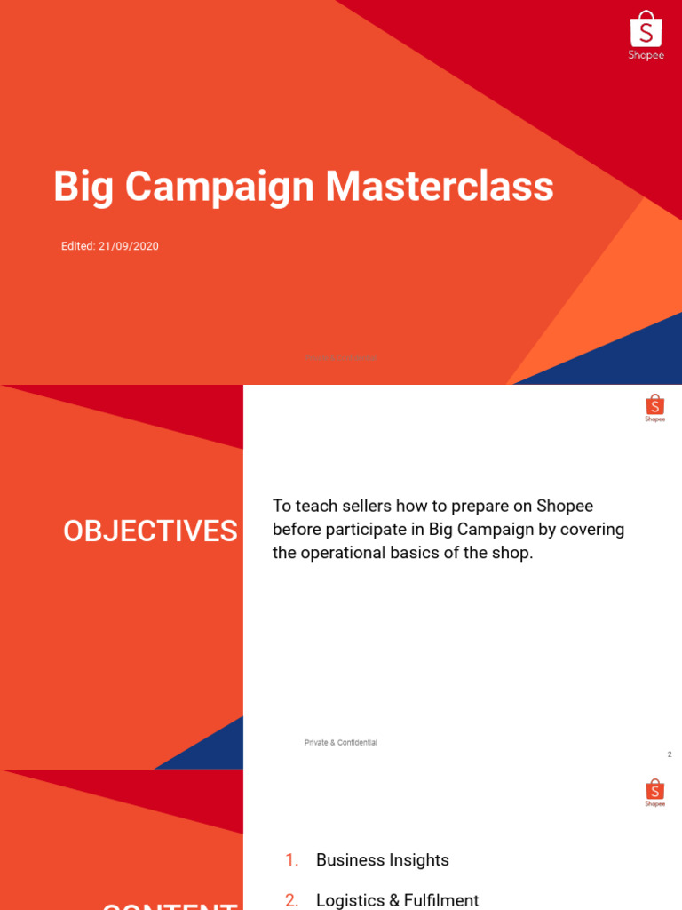 (En Version) Big Campaign Masterclass | PDF
