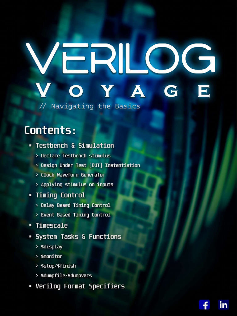 (Verilog - 6) Testbench, Timescale & System Tasks | PDF