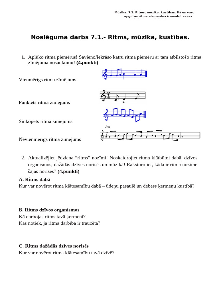 Ritms-Muzika-Kustibas 7.1 | PDF
