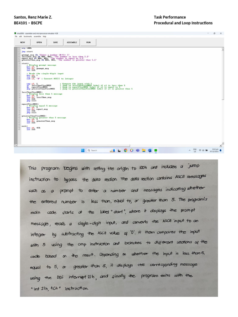 05 - Task - Performance - 1 Computer Architecture and Organization - RMZS | PDF