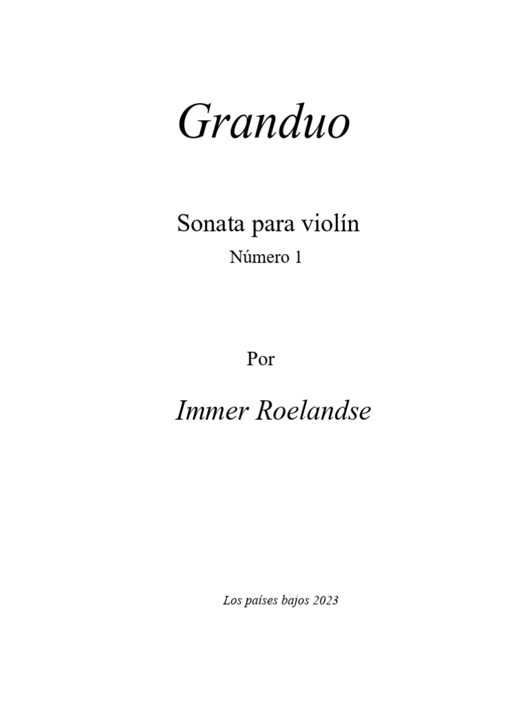 Granduo | PDF