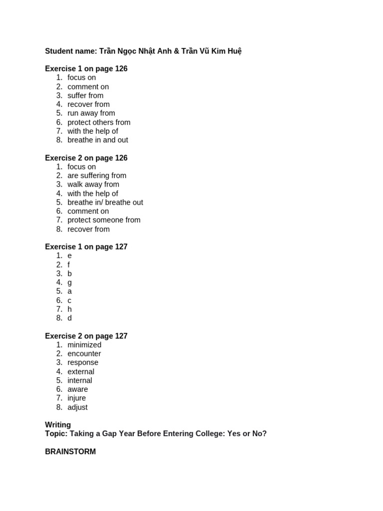 Unit 7_writing | PDF