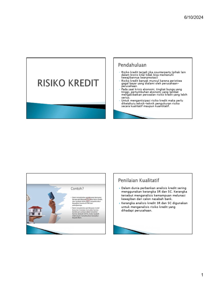 Risiko Kredit | PDF