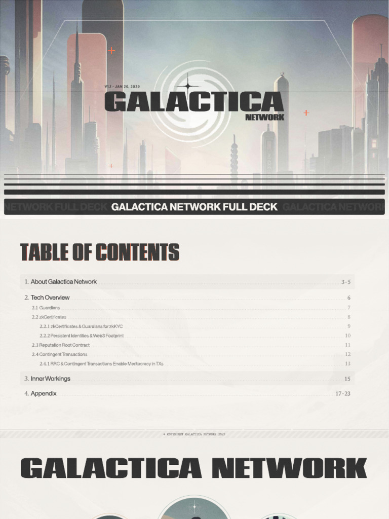 Galactica Network Deck | PDF