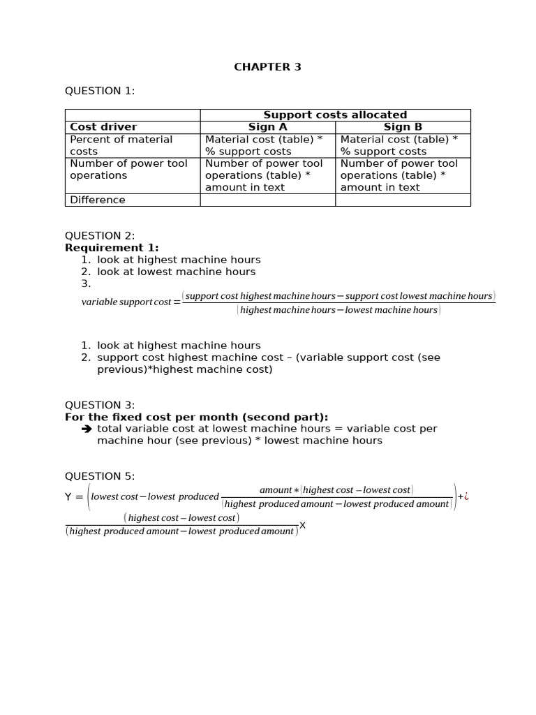 Chapter 3 - Calculations | PDF