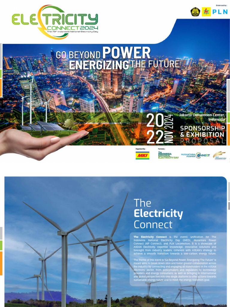 Electricity Connect 2024 - Conference & Exhibition Proposal - Ls | PDF