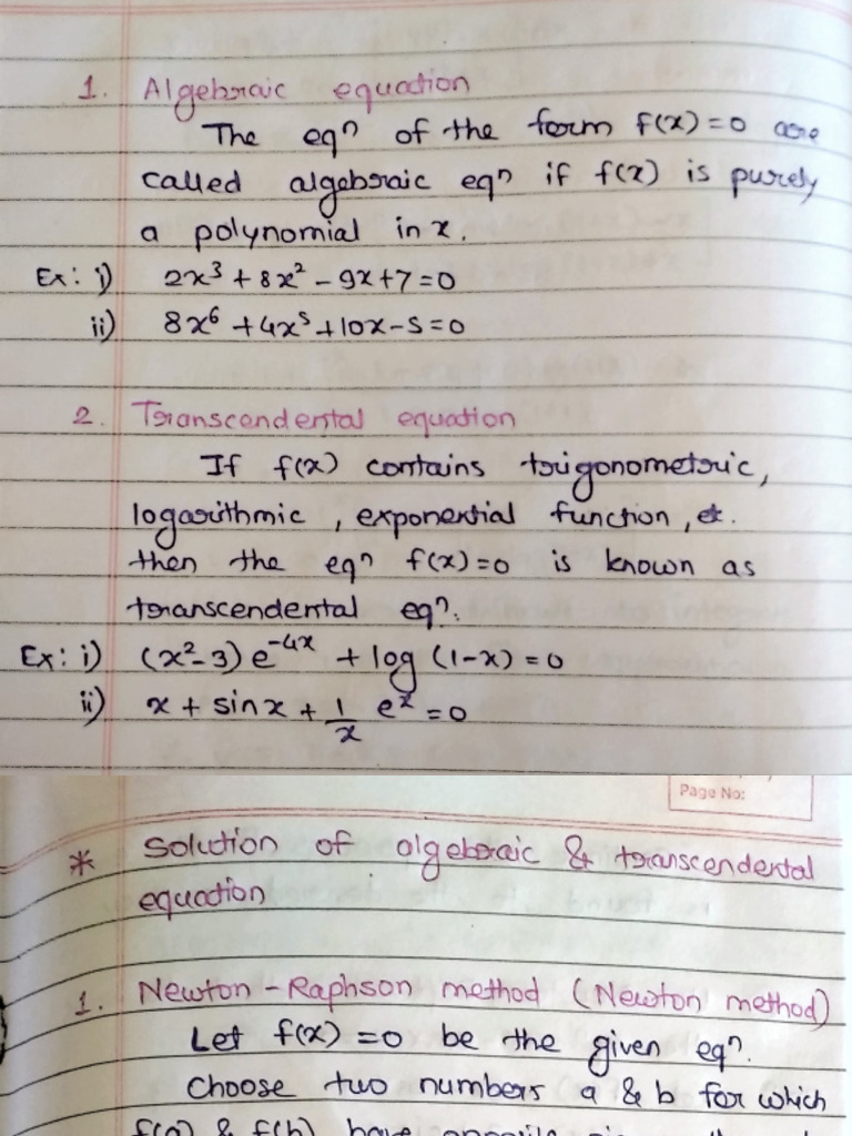 Numerical Methods (Part 2) | PDF Numerical Methods (Part 2) | PDF