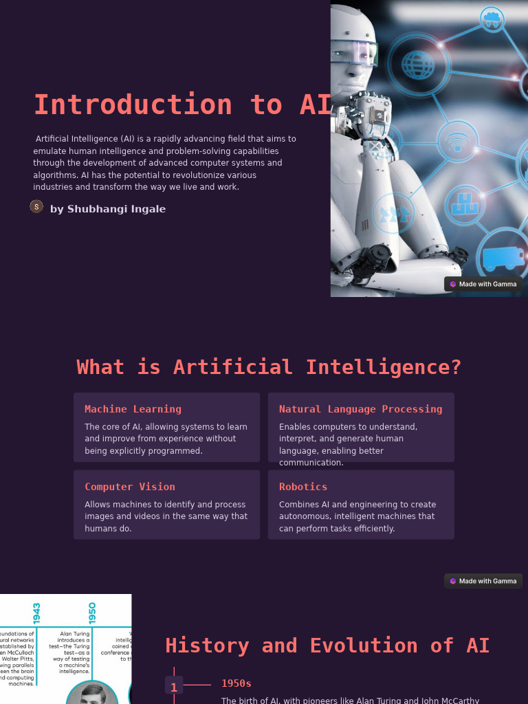 Introduction To AI | PDF