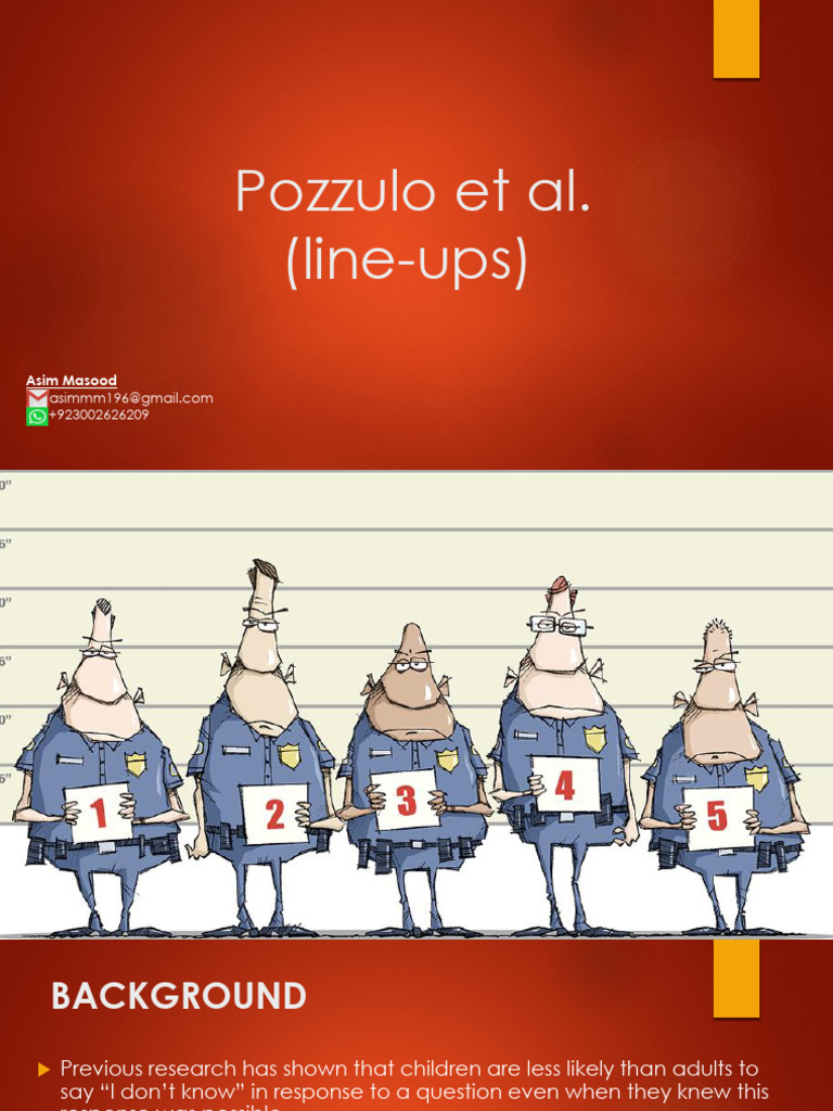 Pozzulo Et Al | PDF