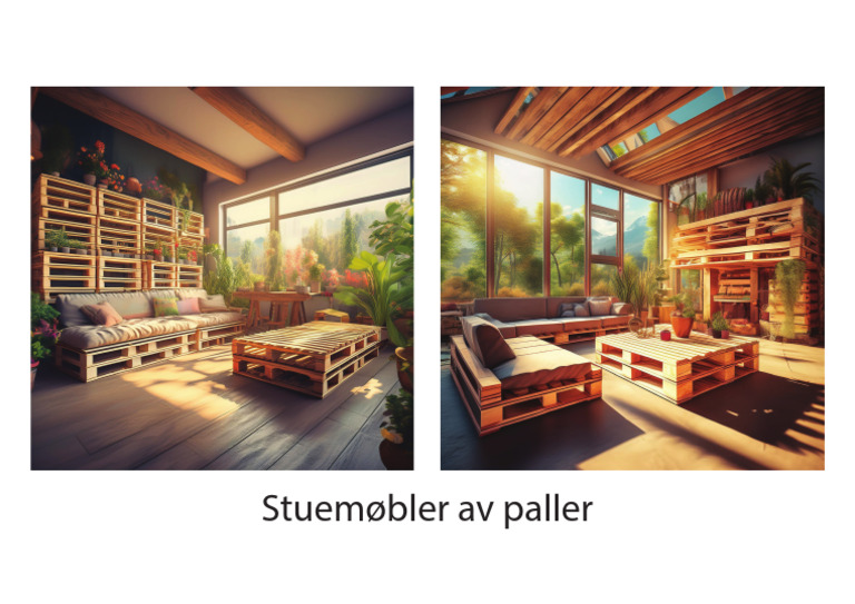 Stuemøbler Av Paller | PDF