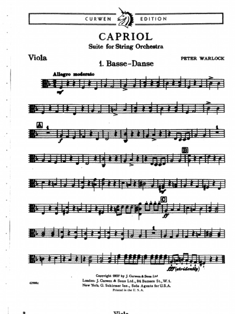 Capriol Viola | PDF