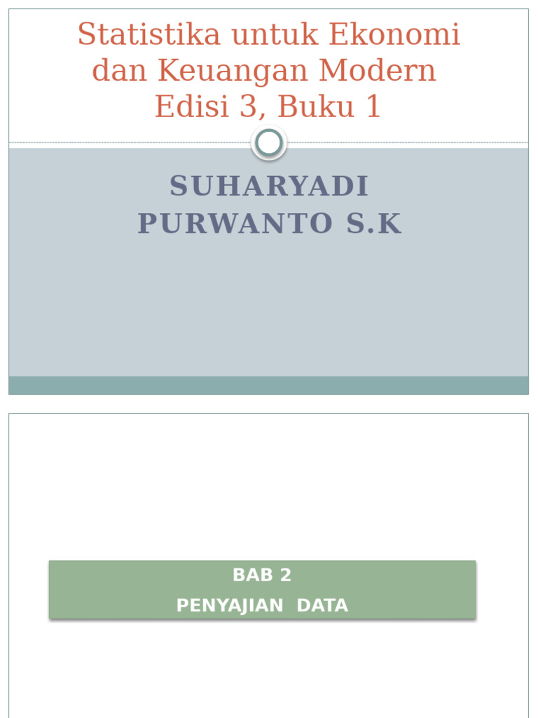 Bab 2_Penyajian Data | PDF