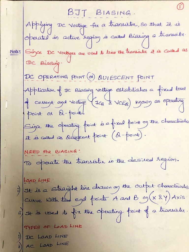 BJT & Mosfet Biasing | PDF