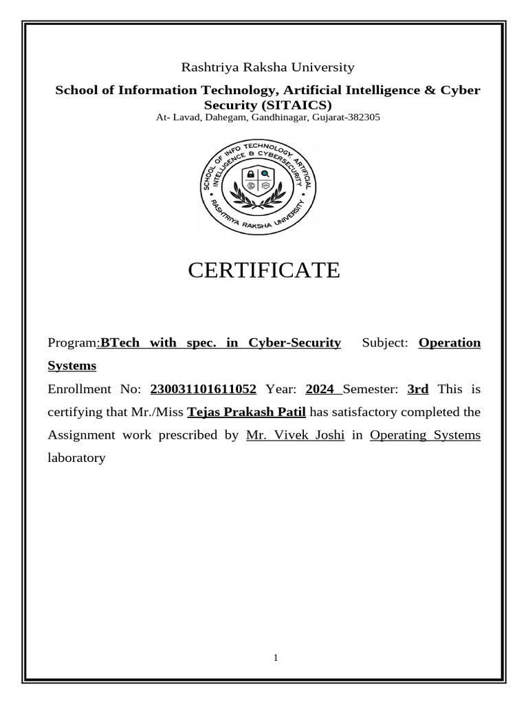 Assignment Vivek Sir | PDF