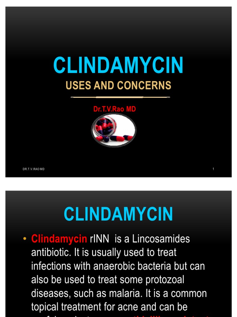 Clindamycin Uses and Concerns | Antimicrobial Resistance | Microbiology