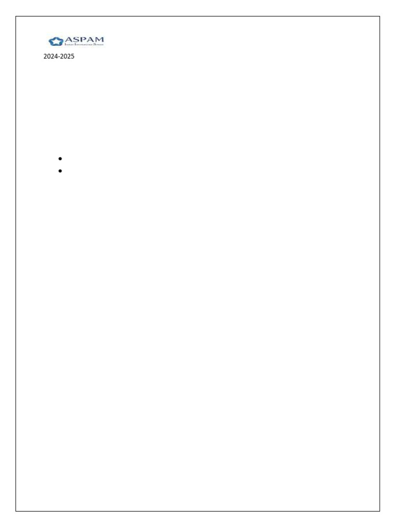 Term 1 Revision Worksheet | PDF