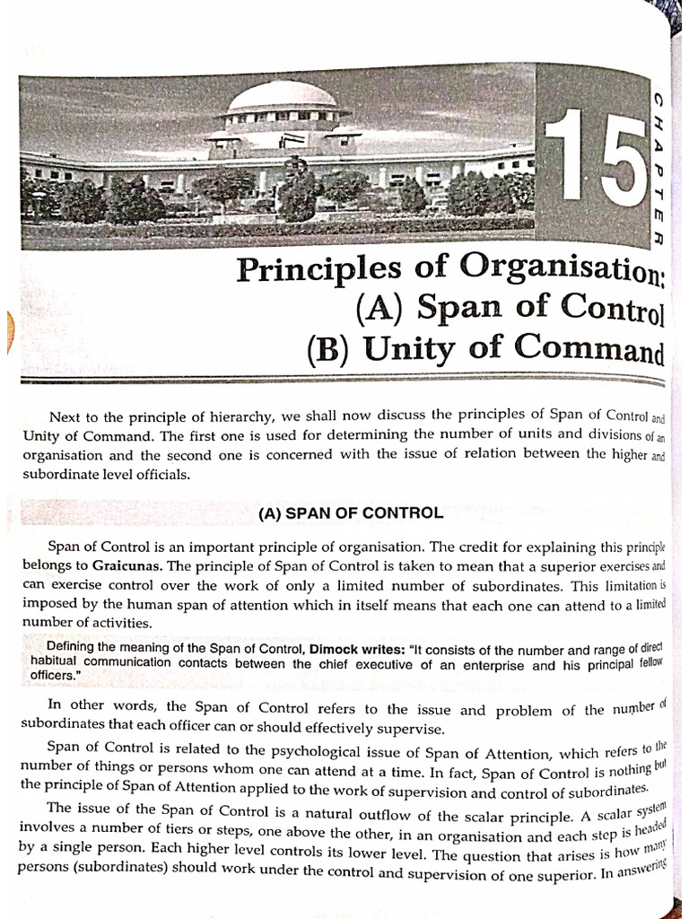 span of control | PDF