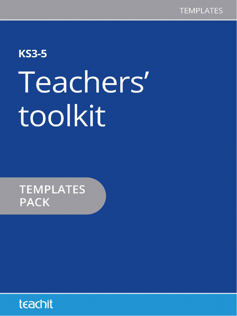Teachers Toolkit Teachit | PDF