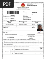 Admit Card Template | PDF | Computing
