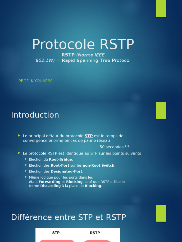 Protocole RSTP YK | PDF