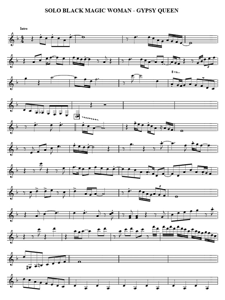 Black Magic Women - Gypsy Queen GT | PDF