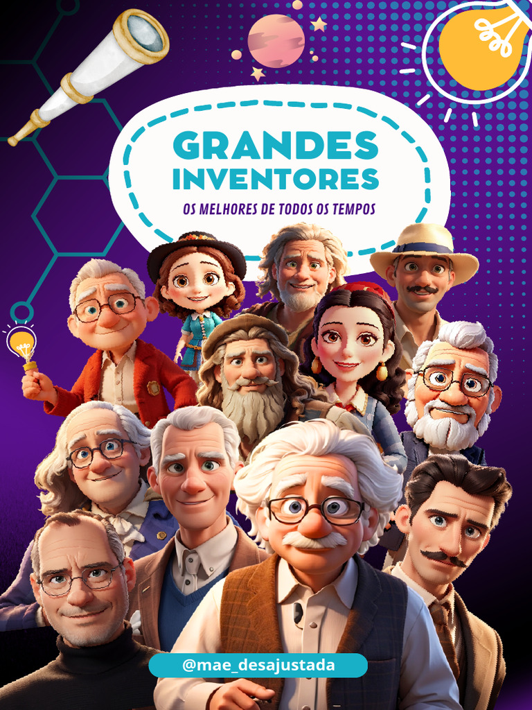 GRANDES INVENTORES Os Melhores de Todos Os Tempos | PDF