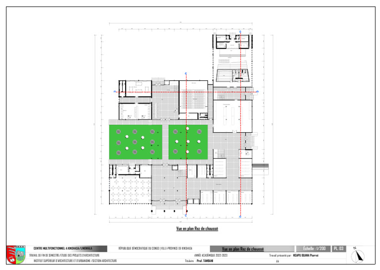 Vue en plan RDC | PDF